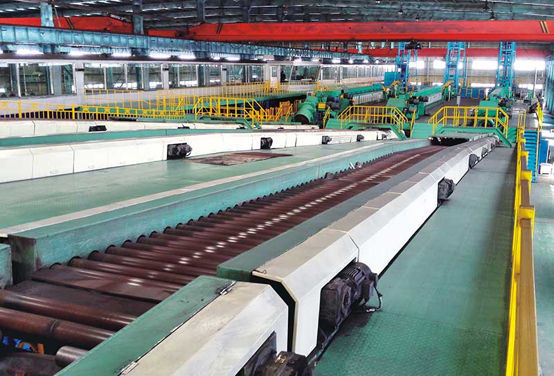 High speed cold rolled ribbed steel coil production line - Improved ...